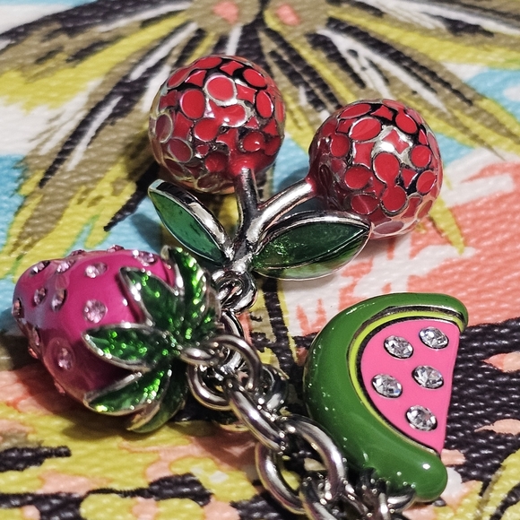 Coach | Accessories | New Coach Fruits Charm Keychain Purse Bag Charm ...
